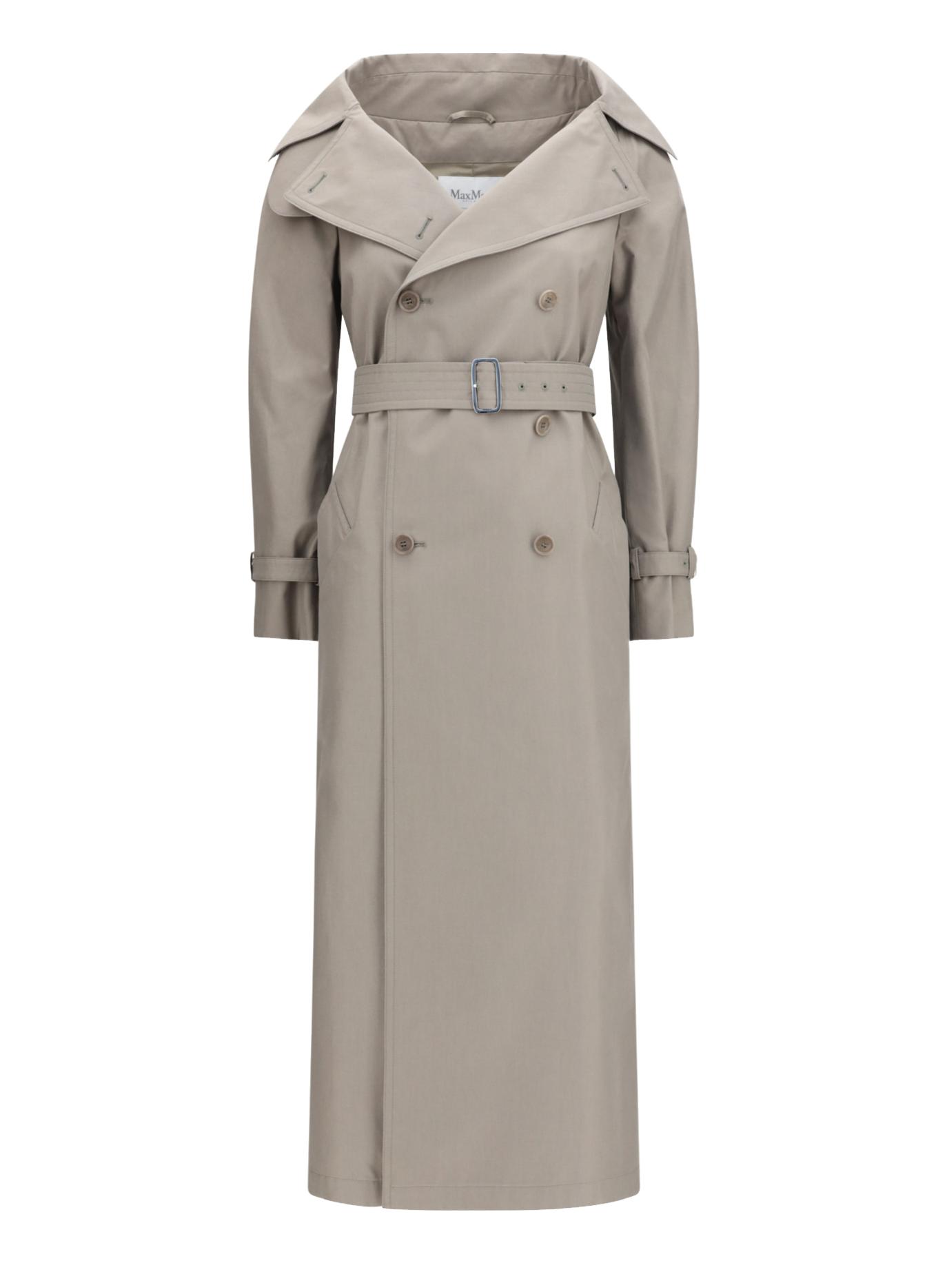 MAX MARA Max Mara Buckled Collared Trench Coat